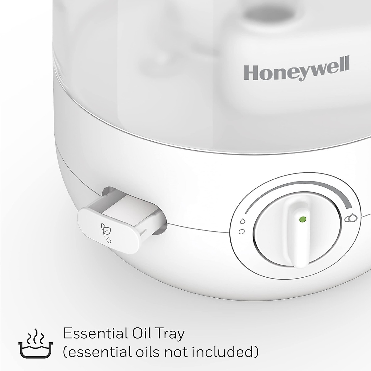 Honeywell Ultra Comfort Cool Mist Humidifier, White Cool Mist Humidifier for Bedroom, Room or Office. Easy to use, ultra-quiet operation for kids or baby humidifier, HUL545W