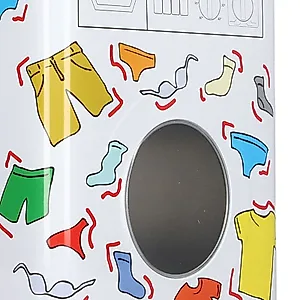 Laundry Detergent Container Laundry Powder Bin with Perspective Lid Washing Powder Storage Tin Large Capacity Storage Box for Pods Tablets