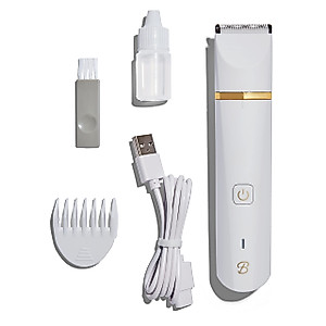 Bushbalm Bikini Trimmer - Electric Shaver Body Hair Razor for Women, Waterproof, Cordless Shaver for Sensitive Areas, Close Grooming for Bikini, Underarms, and Legs – Francesca Trimmer