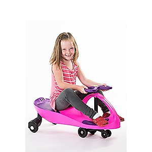 PlasmaCar The Original by PlaSmart – Pink/Purple – Ride On Toy, Ages 3 yrs and Up, No Batteries, Gears, or Pedals, Twist, Turn, Wiggle for Endless Fun