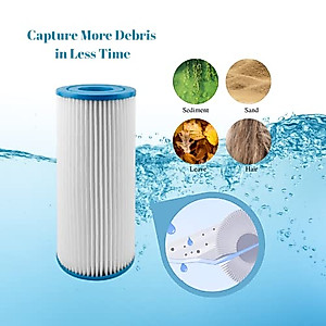 LeadCon 2 Pack Pool Spa Filter Replacement for Unicel C-4950, for Pleatco Prb50-in, Filbur FC-2390M, 2390, 373045, 03FIL1600, 17-2380, Jacuzzi J210/J220/J235/J245/J275 50 Sq. Ft. Hot Tub Filter