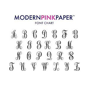 Classic Monogram Stationary Set FOLDED NOTE CARDS, Personalized Stationary Set, Personalized Monogram Stationery Set, Your Choice of Colors and Quantity