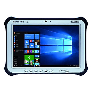 Panasonic Toughpad G1, FZ-G1 MK3, Core i5-5300U 2.30GHz, 10.1 WUXGA Multi Touch + Digitizer, 8GB, 128GB SSD, WiFi, Bluetooth, 4G LTE, Dual Pass, 2D Barcode Laser, 2 Cameras, Windows 10 Pro (Renewed)