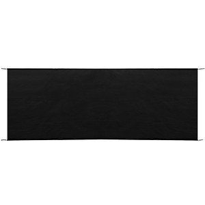RecPro RV Slide Out Awning | RV Slide Topper | Slideout Awning | Fabric Only | 46" x 160" | Black Version