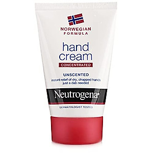 Neutrogena Concentrated Hand Cream, Unscented, Norwegian Formula,Travel Size (1.69 Ounce, Pack of 6)