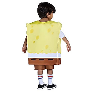 Spirit Halloween SpongeBob Squarepants Foam Toddler Costume - 2T | Officially Licensed | Nickelodeon | Cartoon Costumes