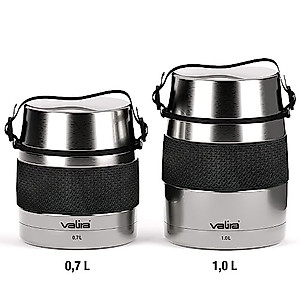 Valira Thermo Executive Food Flask 0.7L, 0.7 L, Silver