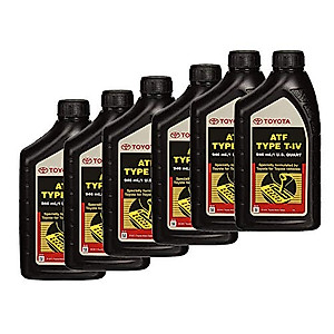 Toyota 00279-000T4 Automatic Transmission Fluid, 192 Ounces, 6 Pack