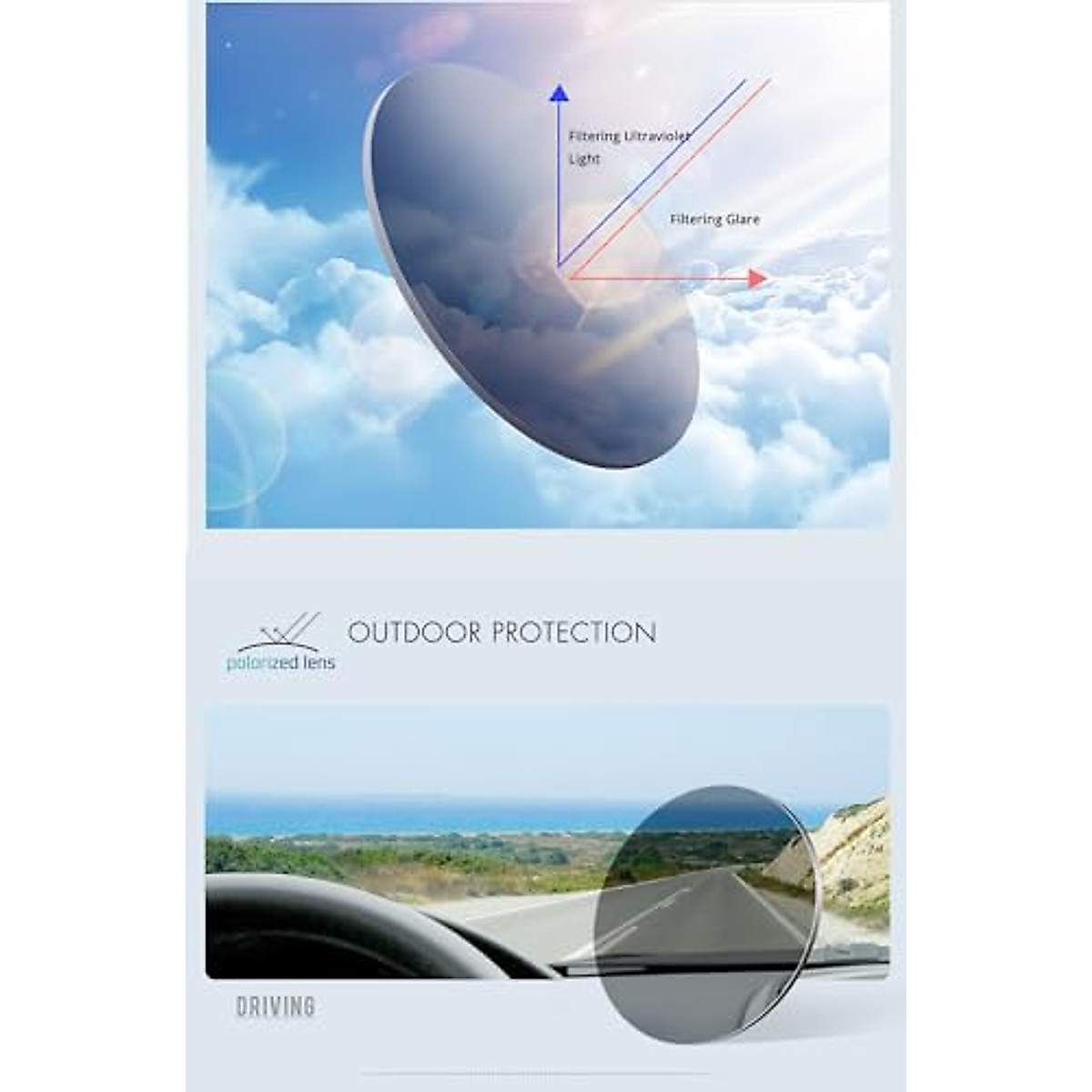 CARFIA New Pilot Sunglasses for Women Polarized UV Protection, Metal Frame Acetate Temples, Trendy Fashion Style CA2305