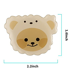 Phone Grip Handle Finger Clip Holder Grip Bracket Support Cute Cartoon Lovely Bear Design Kawaii Anime Animal Smartphone Expandable Adjustable Stand