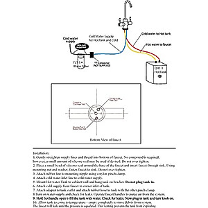Westbrass D2051HFP-07 Hot Water Dispenser, 10", Satin Nickel