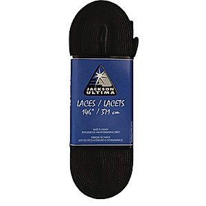 Jackson Figure Skating Elite Laces (Black,134 inches)