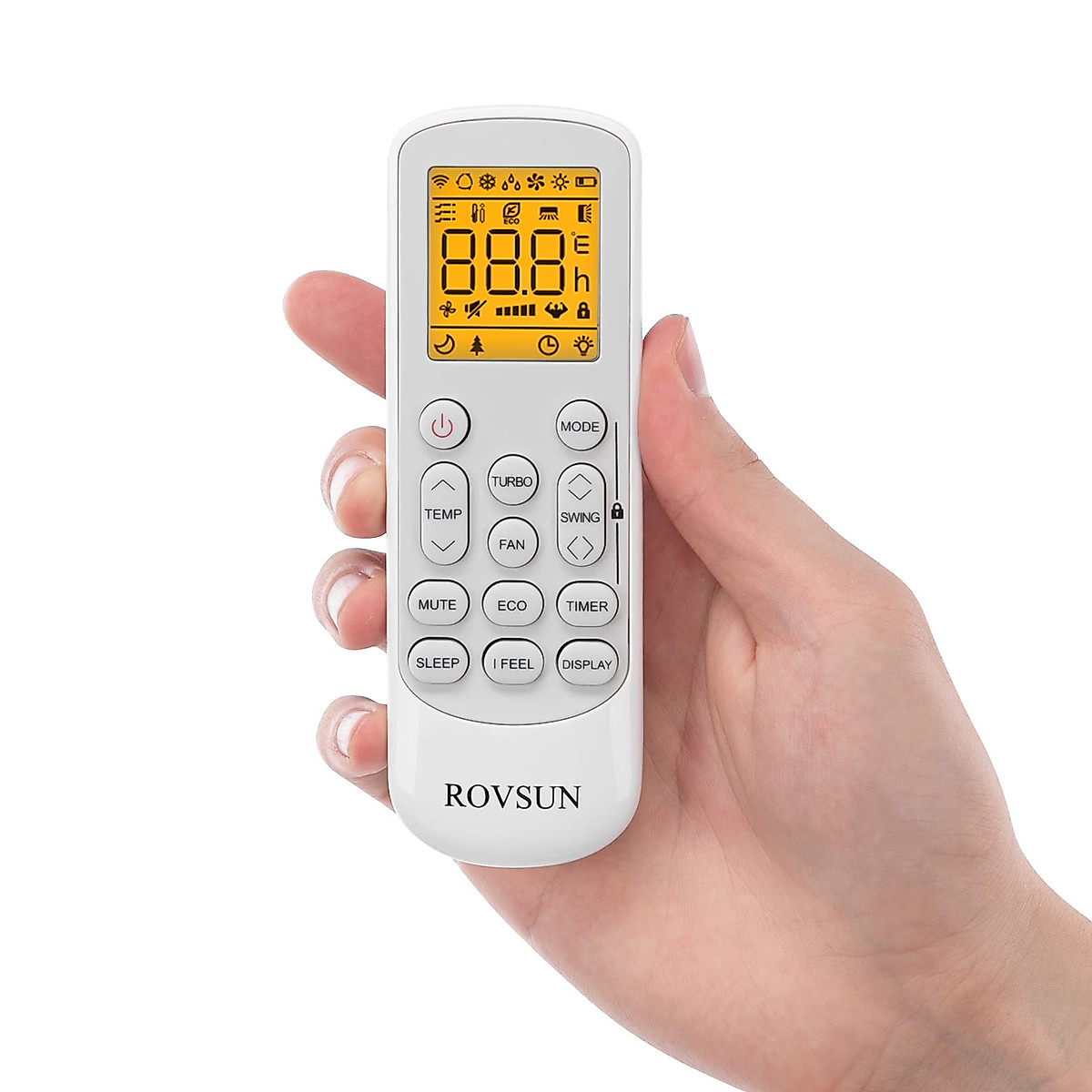 ROVSUN 18,000 BTU Ductless Mini Split AC/Heating System, 230V / 19 SEER Split-System Wall Air Conditioner Pre-Charged Inverter Heat Pump with 16ft Installation Kit (1 set)