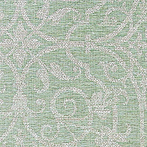 Couristan Monaco Summer Quay Indoor/Outdoor Area Rug, 3'9" x 5'5", Ivory/Light Green