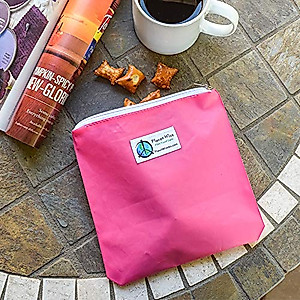 Planet Wise Reusable Zipper Gallon Bag - Pink