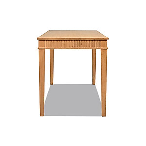 Jennifer Taylor Home Dumont Modern Farmhouse 1-Drawer Fluted Home Office Writing Desk