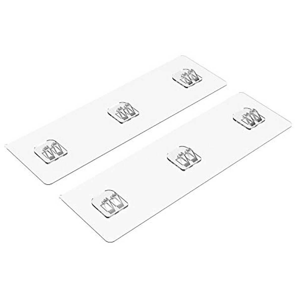 GeekDigg adhesive sticker for no drilling shower caddy - transparent