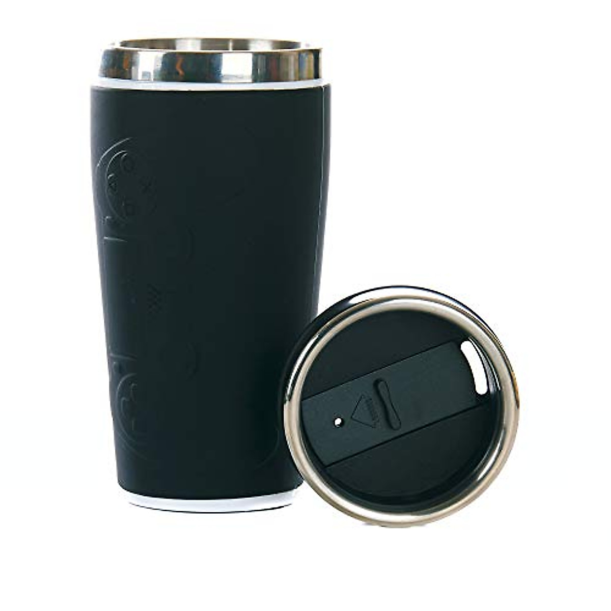 Paladone Playstation Thermal Travel Coffee Mug & Reusable Sticker Set