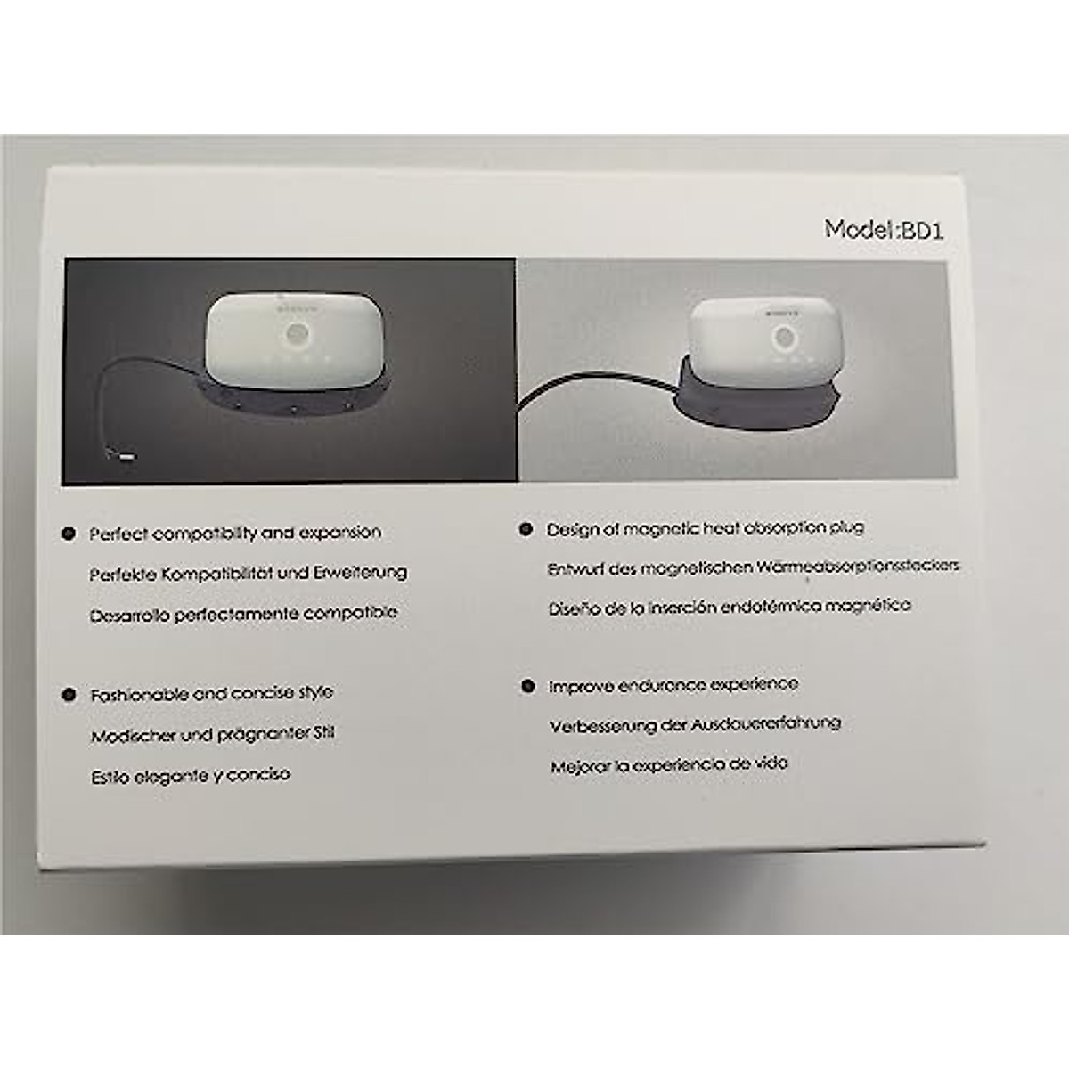 BOBOVR Battery Dock Upgrade Kit for M1/M2 Plus,Quickly Convert M1/M2 Plus Strap Regular Version to Battery Version.