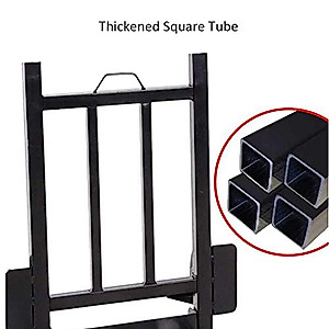 NEOCHY Shopping Cart Folding Trucks Portable Trolleys,Shopping Trucks Trailers Multi-Purpose Luggage Trolleys,Large Trolleys,332696Cm Grocery Cart/Red