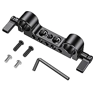 SMALLRIG Super Lightweight 15mm Railblock with 1/4"-20 Thread for RED and Other 15mm DSLR Camera Rig - 942