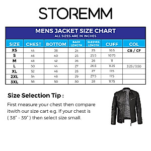 Men's Genuine Leather jacket men Classic Biker Style Jacket | lambskin leather jacket men (XL)