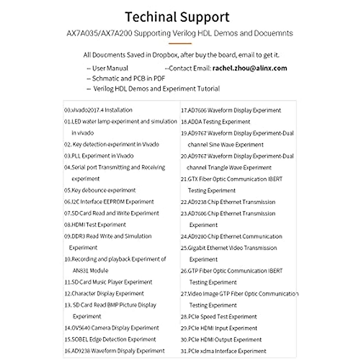 ALINX AX7A035: Artix-7 XC7A35T (FPGA Development Board + USB Downloader)