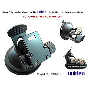 6PS-6U Suction Mount & Cup Good for The Most UNIDEN Radar Detector Models