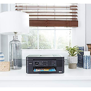 Brother Wireless All-in-One Inkjet Printer, MFC-J491DW, Multi-Function Color Printer, Duplex Printing, Mobile Printing,Amazon Dash Replenishment Enabled (Renewed)