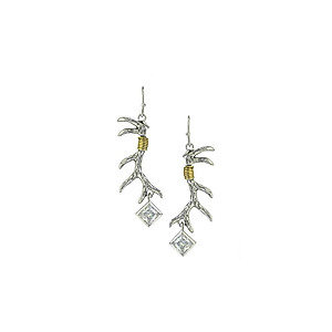 Montana Silversmiths Pursue the Wild Nature's Art Earrings, Kristy Titus Collection - SLKTER3294