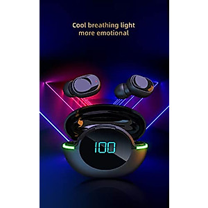TWS Earphone (Earbuds) HiFi Stereo Mini Power Led Wireless Earphone Headset Y80, Bluetooth Headphone for iPhone, Samsung,LG and Other Mobile Phones, Tablets,TV's, Smart Bluetooth Devices