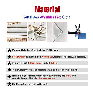 Funnytree 10x8ft Durable Winter Scene Backdrop Wonderland Snowflake Photography Background Bokeh Glitter White Snow Forest Christmas Party Decor Tree Landscape Kids Photo Studio Props