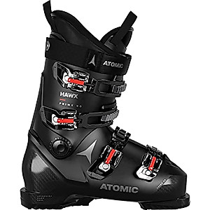 Atomic HAWX Prime 90 Ski Boots Mens Sz 8/8.5 (26/26.5) Black/Red/Silver