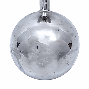 Jolly Bulb with Attached Manometer, Superior Metal - 3.15" Diameter Bulb - Explore Relationship Between Pressure and Temperature - Eisco Labs