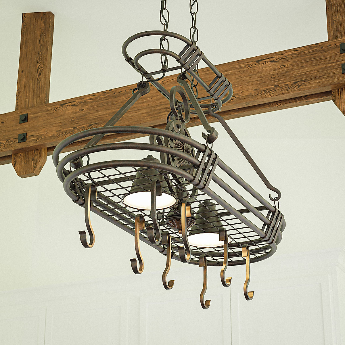 Kenroy Home 90304GC Dorada Island Lights, Small, Gilded Copper