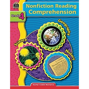 Teacher Created Resources Nonfiction Reading Comprehension, Grade 4