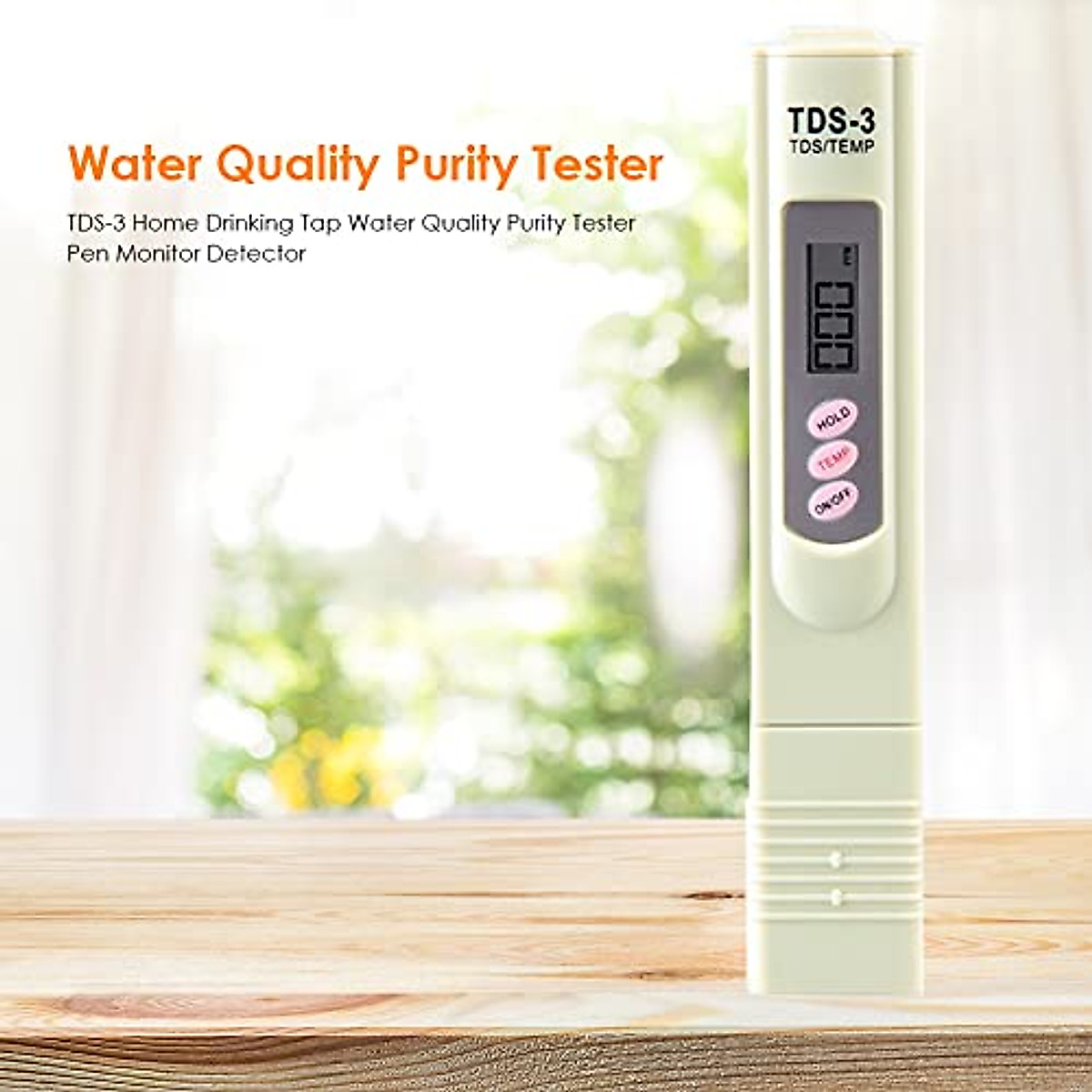 SHENGAO Water Quality Tester with TDS Tester Pen,Water Electrolyzer Water Quality Tester TDS Tester Electrolyzer Quick Water Quality Testing Water Test Meter for All Kinds Water