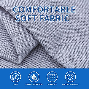 AQSXO 42 Pack Soft Elastic Stretch Athletic Hair Bands, Fashion Headbands for Women's Hair and Girls