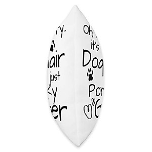 Funny Dog Owner Gifts & Dog Lover Gift Ideas Gift Pomsky Lover Dog Mom Throw Pillow, 16x16, Multicolor