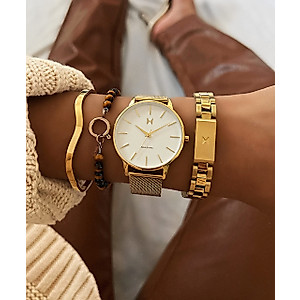 MVMT Boulevard Women's 38MM Century Gold Analog Watch