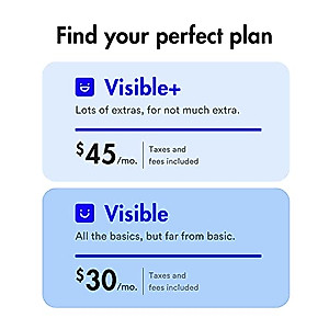 Visible Wireless BYOD SIM Card | Choose Your Unlimited Data Prepaid Cell Plan