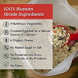 Dr. Harvey's Canine Health Miracle Dog Food, Human Grade Dehydrated Base Mix for Dogs with Organic Whole Grains and Vegetables (10 Pounds)