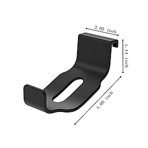 2 Pcs Hanger Holders for PS5 Headset, Controller Stand Mount for Xbox Series X, Storage Bracket for PlayStation 5/ Xbox Sereis X Controllers Without Screws and Adhesive Tape