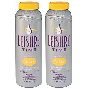 LEISURE TIME 22338-02 Spa Down for Spas and Hot Tubs (2 Pack), 2.5 lb