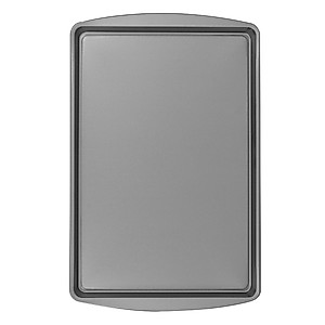 G & S Metal Products Company ProBake Teflon Xtra Nonstick Cookie Sheet Baking Pan, 15.2" x 10.2" x 0.7", Gray