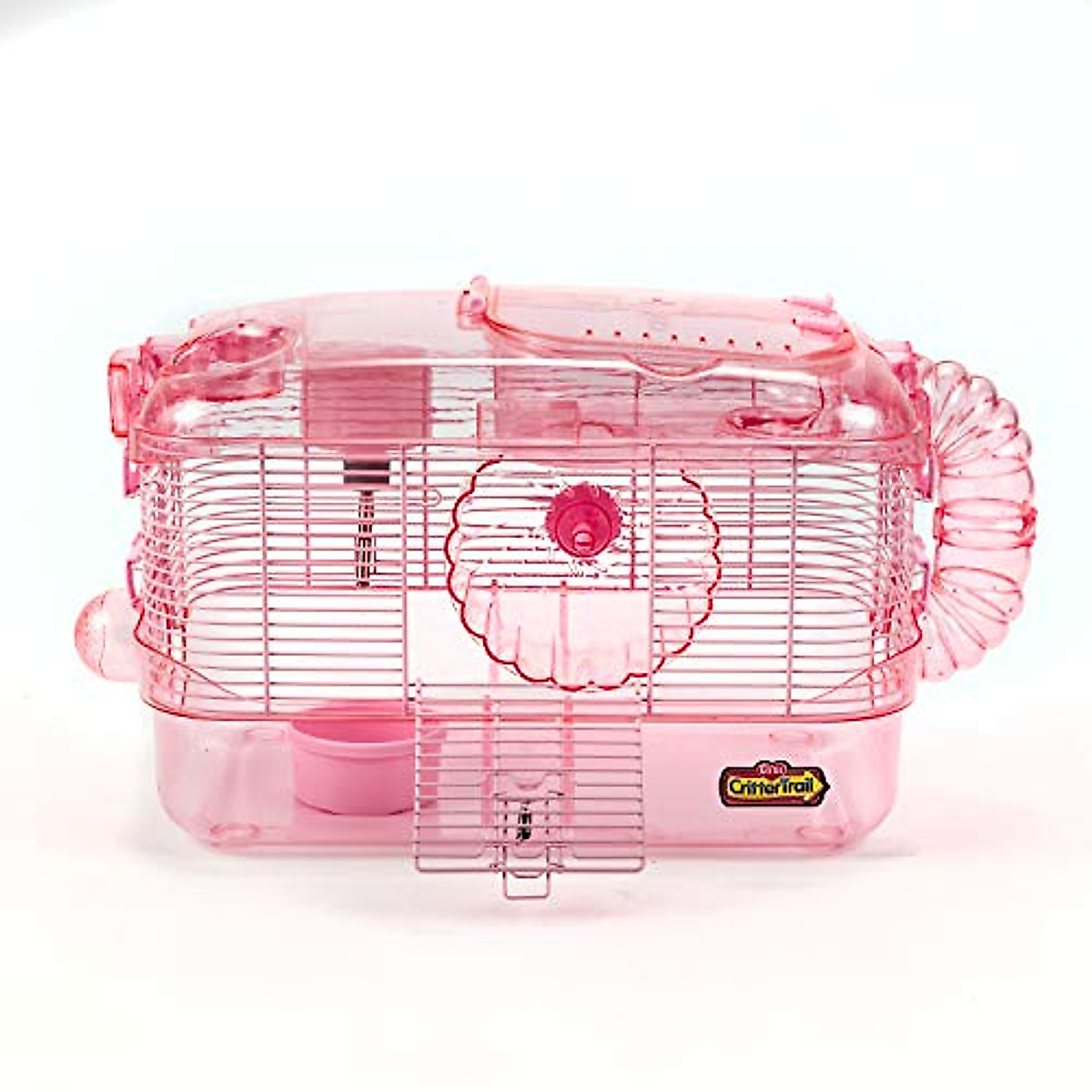 Kaytee CritterTrail Pink Habitat for Pet Mice, Dwarf Hamsters, Hamsters or Gerbils