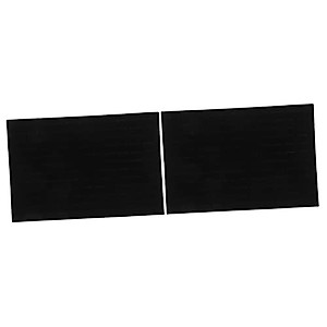 Cabilock 2pcs Jewelry Sponge Pad Earrings Showcase Trays Jewelry Drawer Inserts Earring Tray Inserts Jewelry Inserts Holder Jewelry Foam Inserts Ring Storage Liner Travel Mosaic Display Mat