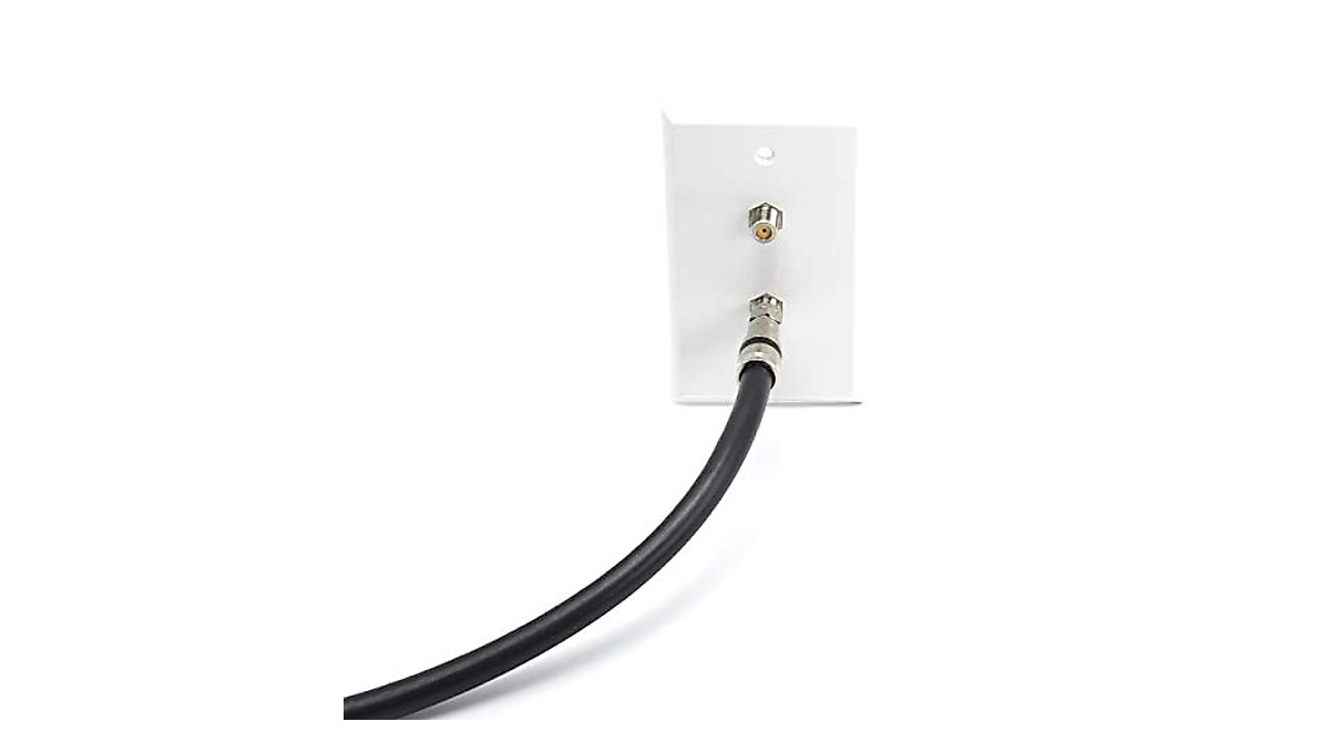 High-Quality RG11 Coaxial Cable with F-Type Connectors - 3 Feet