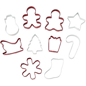 Wilton 10-Piece Christmas Cookie Cutter Set