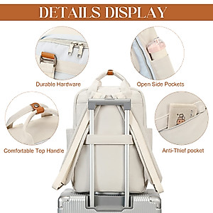 MYHOZEE Laptop Backpacks 15.6 Inch, School Bag College Backpack Travel Daypack Bookbags for Girls Women Students